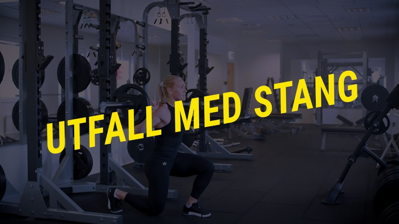 Utfall med stang: Teknikk og utførelse | Gymgrossisten - YouTube