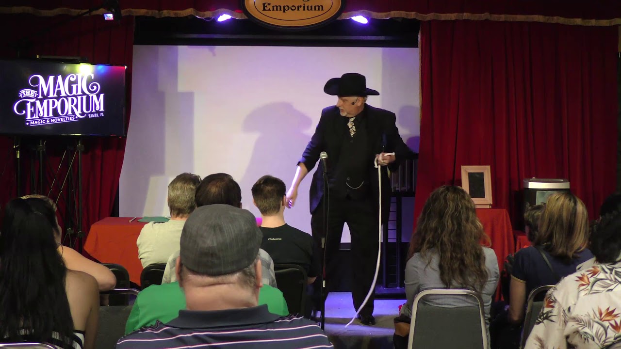 Peter Diamond's Parlor and close-up show at the Magic Emporium 2018 ...