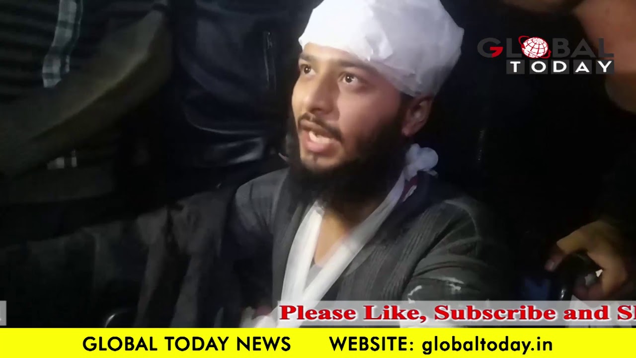जामिया की कहानी, ज़ख्मी छात्र की जुबानी #Groundreport #Globaltoday ...