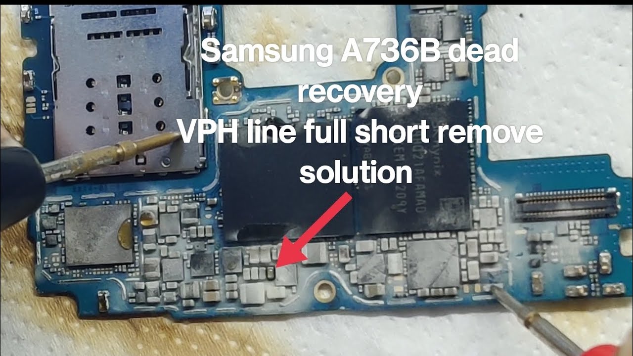 Samsung A73 5g(sm-A736B) dead phone repair || DC reading auto 0.082amp ...