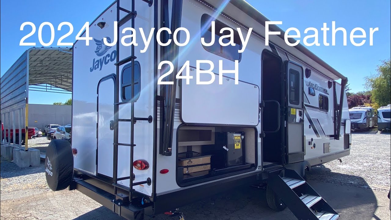 New 2024 Jayco Jay Feather 24BH walkthrough with A.P at Valley RV ...