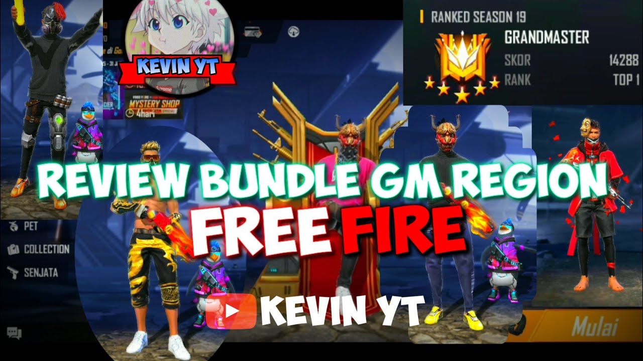 REVIEW BUNDLE GM FREE FIRE SEASON SEKARANG 😂 - YouTube
