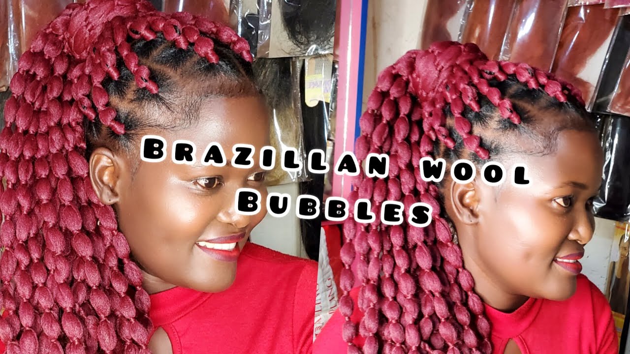 BRAZILLIAN WOOL BUBBLES FOR BEGINNERS / FRIENDLY - YouTube