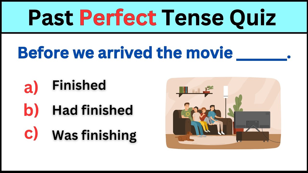 Past Perfect Tense quiz | Past tense quiz | Mixed tense quiz - YouTube