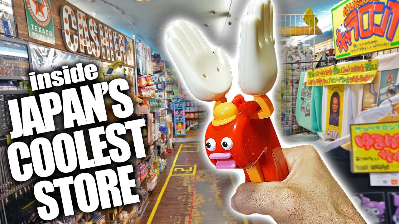 Inside Japan's Coolest Store! This Place Has Everything! - YouTube