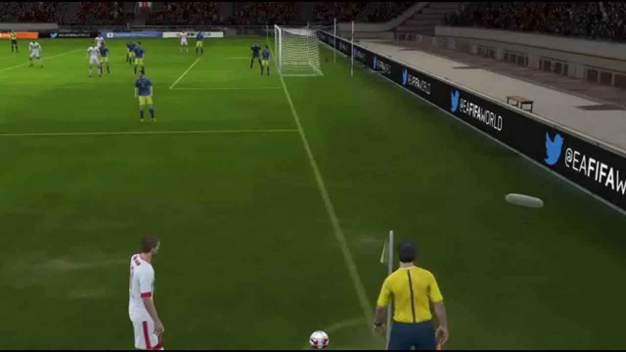 GOAL from corner with Luka Modric - YouTube