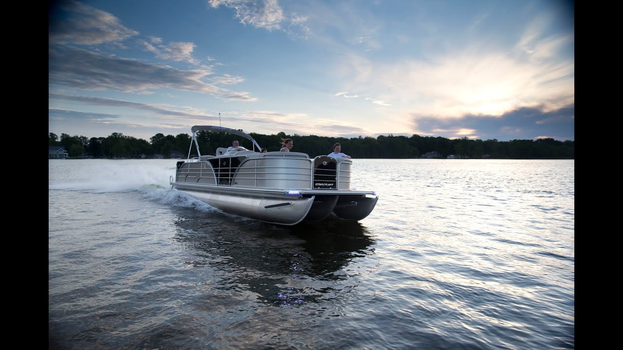 2014 Starcraft Limited 256 Starport Starlounger TriToon Pontoon Boat ...