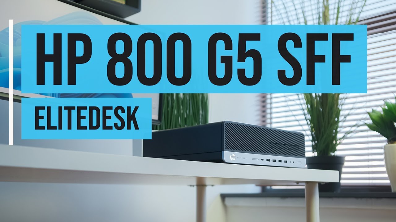 HP ELITEDESK 800 G5 SFF reacondicionado Review - YouTube