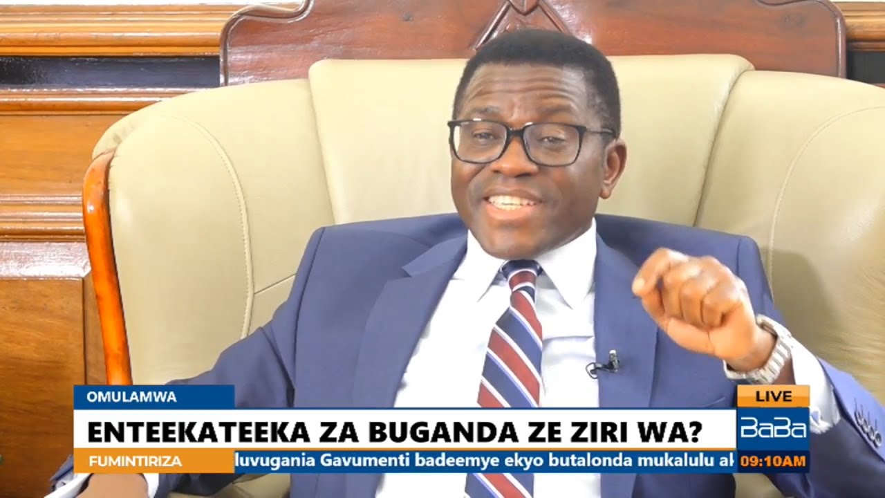 The Katikkiro of BUGANDA Owek. Charles Peter Mayiga joins us in an ...