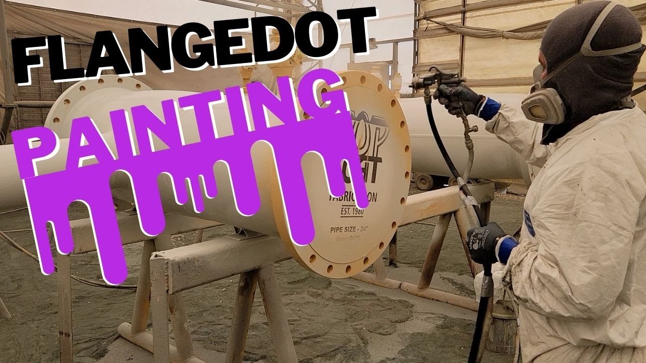 flangeDOT During Painting - YouTube