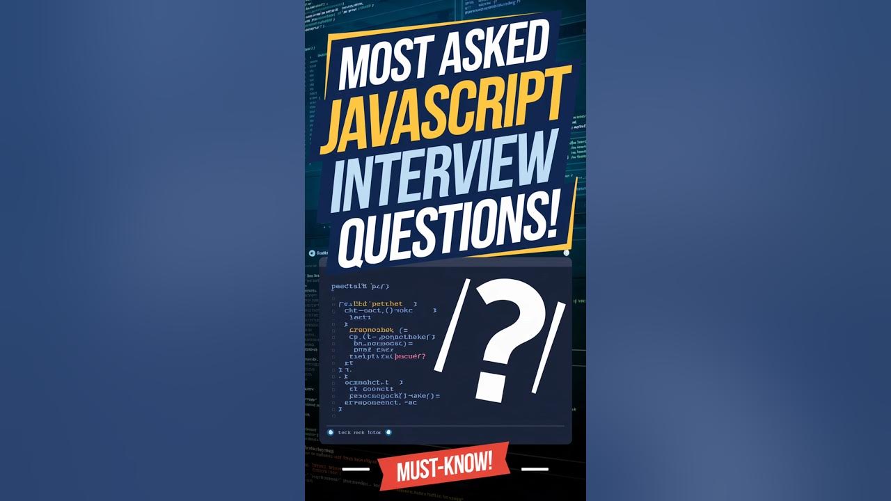 JavaScript Interview Questions: Get the Job! #javacodinginterview #webdevelopment #frontend # ...