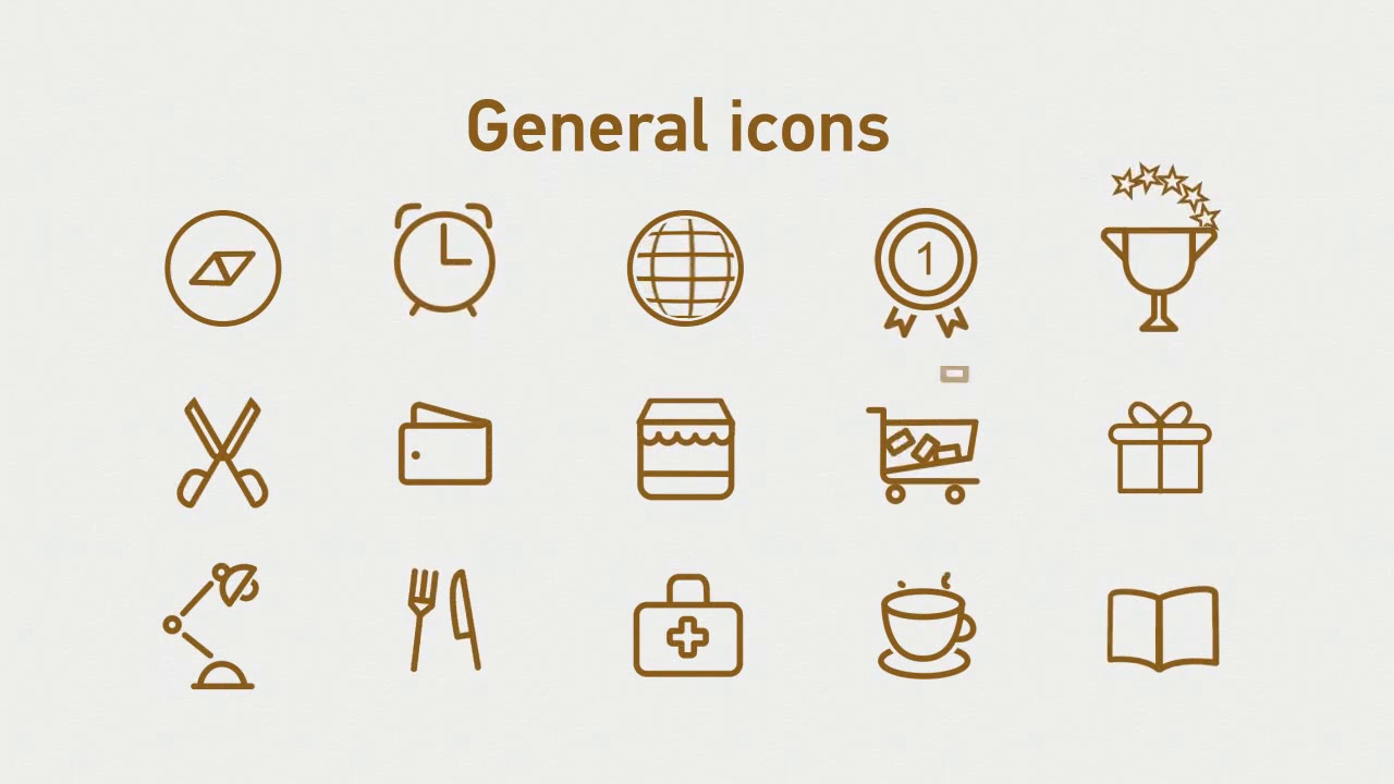 80 Animated Line Icons - YouTube