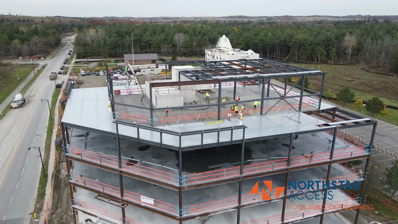 Northstar Access | StrapRail Guardrail System | Pickering, ON - YouTube