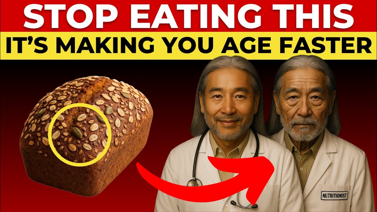 Japan's Oldest Nutritionist: These 4 Breads Make You Age Faster! NEVER Eat Them | Senior Health ...