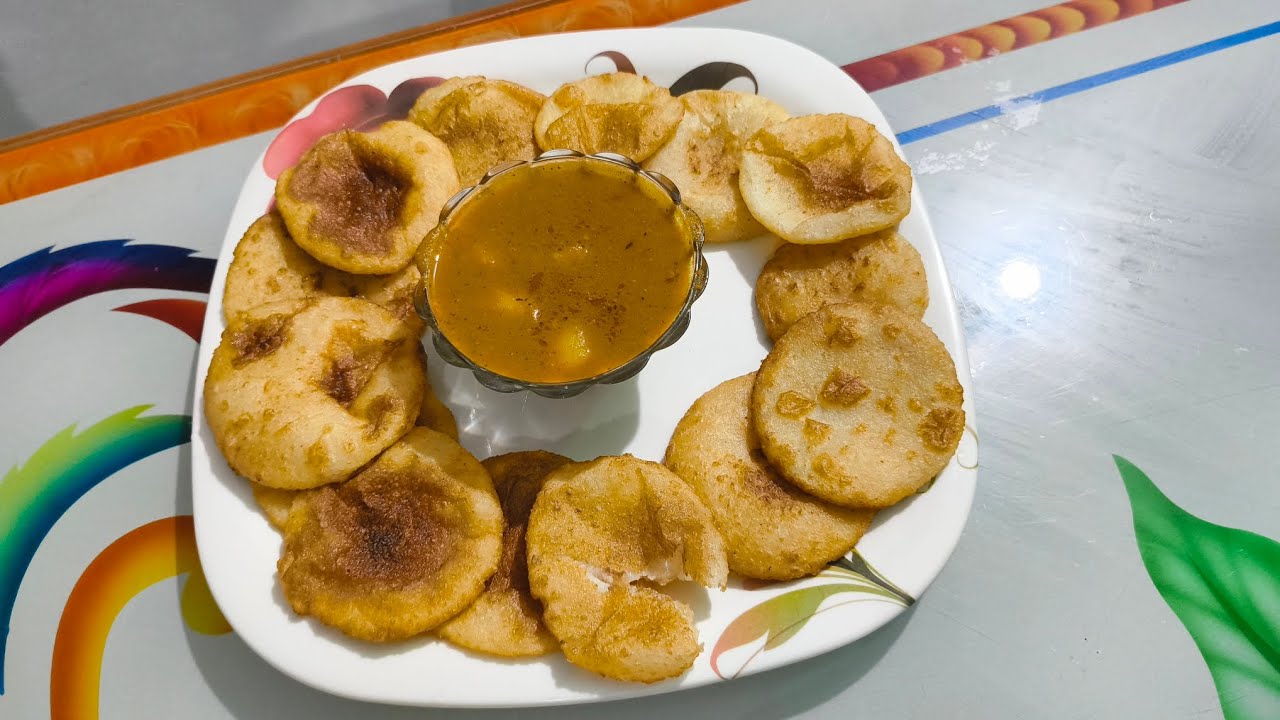 Rava Puri recipe 😘😘..... #ravapoori , #deliciousfood , #recipeoftheday ...