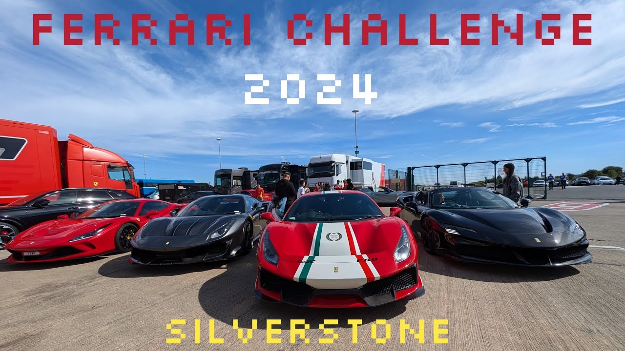 Ferrari Challenge UK 14/15 September 2024 Silverstone - YouTube
