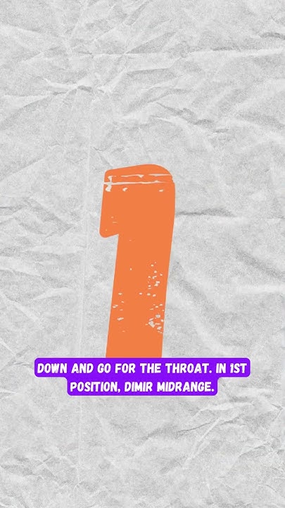 Standard Spotlight: Top 3 MTGA Bo3 Decks! #mtgarena #mtgafr #mtgstandard - YouTube