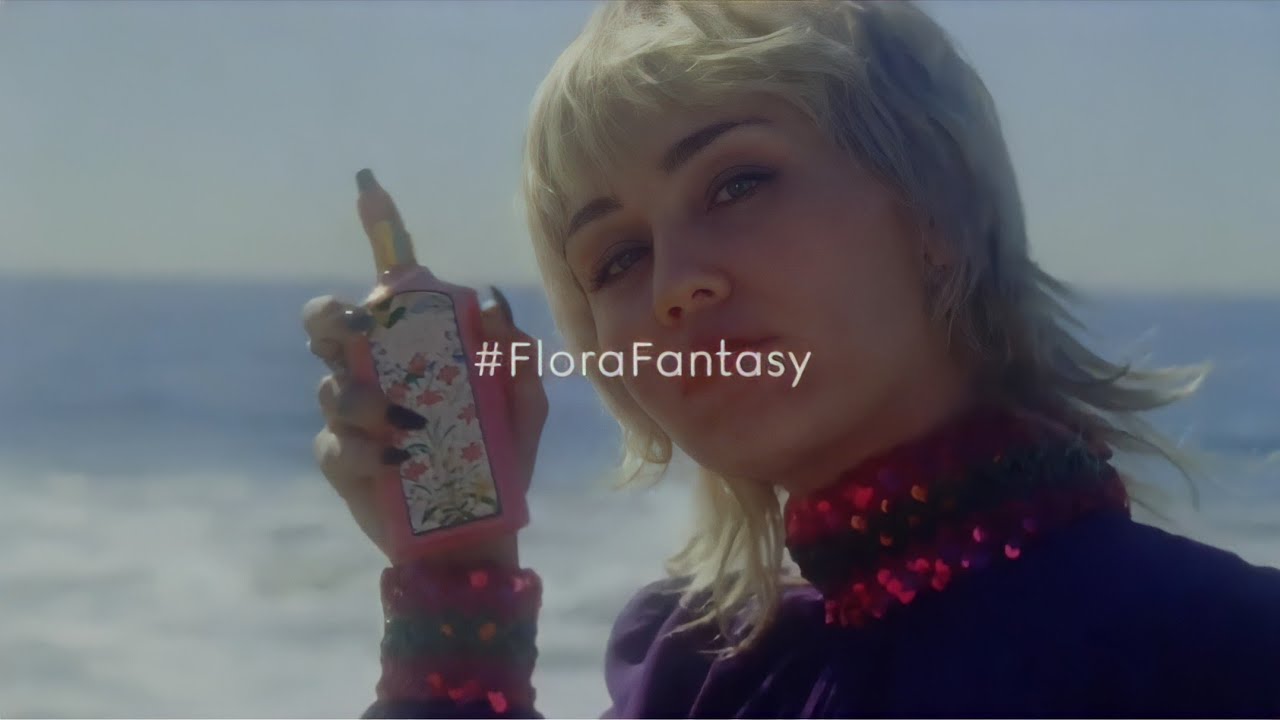 Miley Cyrus - Gucci Fragance ad (FloraFantasy) - YouTube