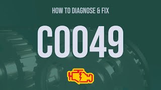 How To Diagnose And Fix C0019 Engine Code Obd Ii Trouble Code Explain ...