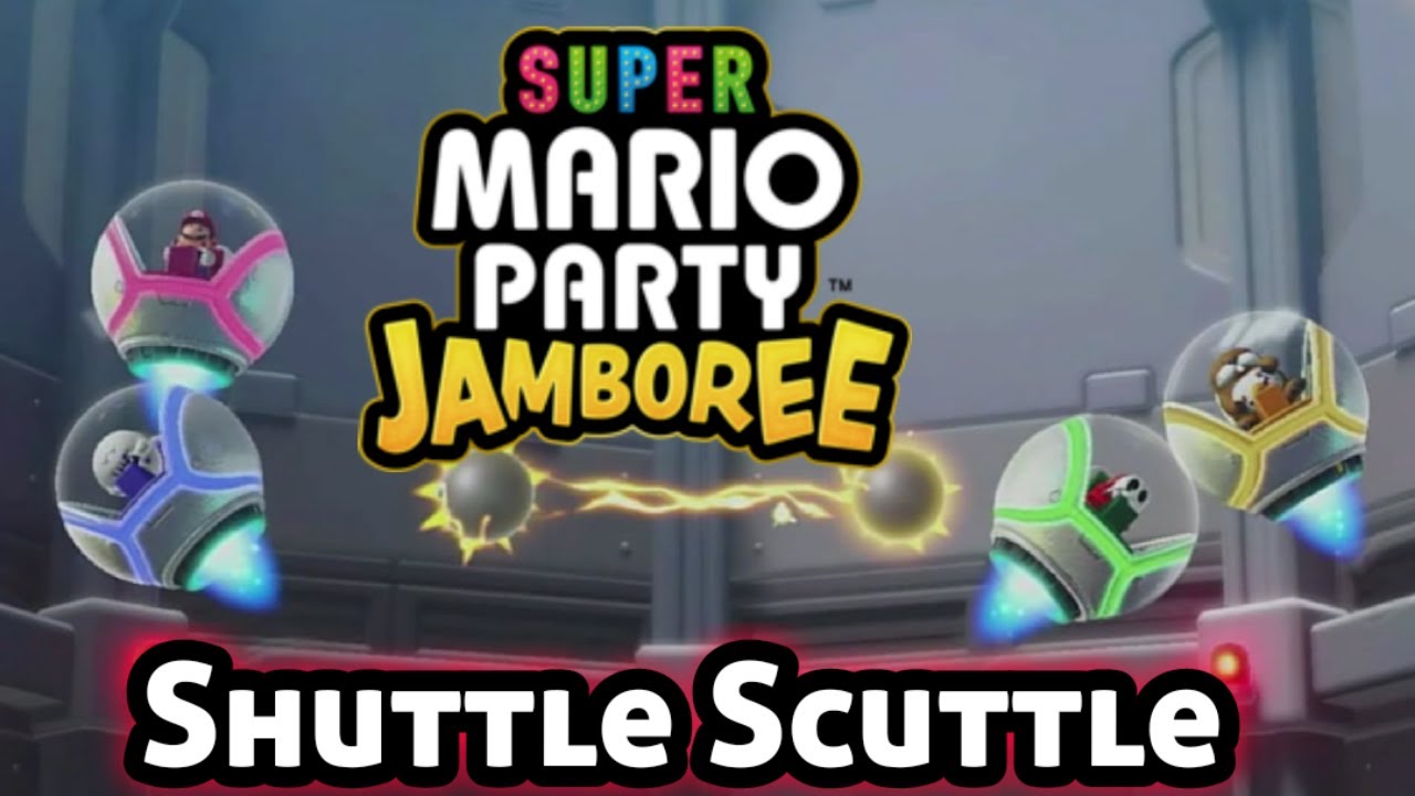 Super Mario Party Jamboree - Shuttle Scuttle Mini-Game (Nintendo Switch ...