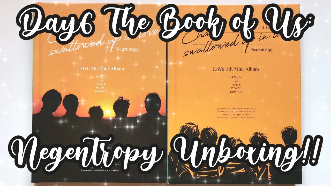 Day6 The Book of Us: Negentropy Unboxing!! - YouTube