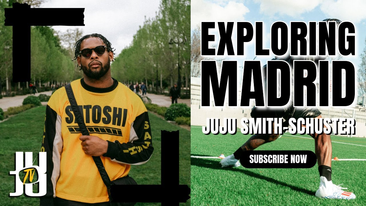Going to Spain Vs Brazil Soccer Match // JuJu Smith-Schuster Vlogs ...