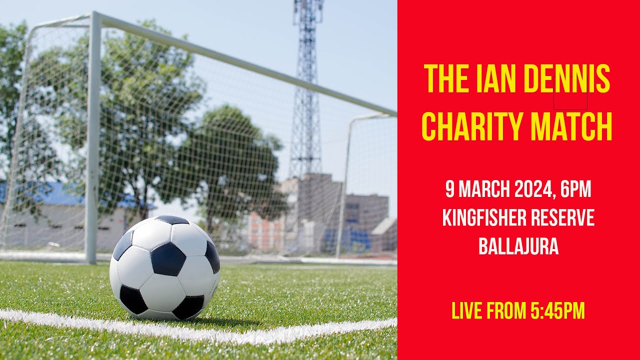 Ian Dennis Charityt Match 2024 - YouTube