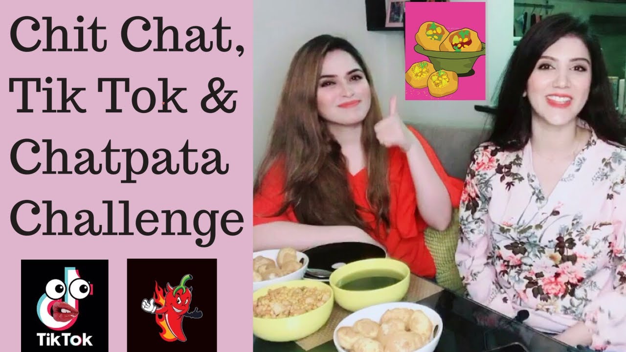 Chit Chat, Tik Tok & Chatpata Challenge- Bhabhi Vs Nand (Daily Vlog in ...
