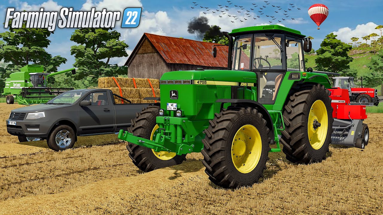 Farming Simulator 22 Gameplay Découverte - YouTube