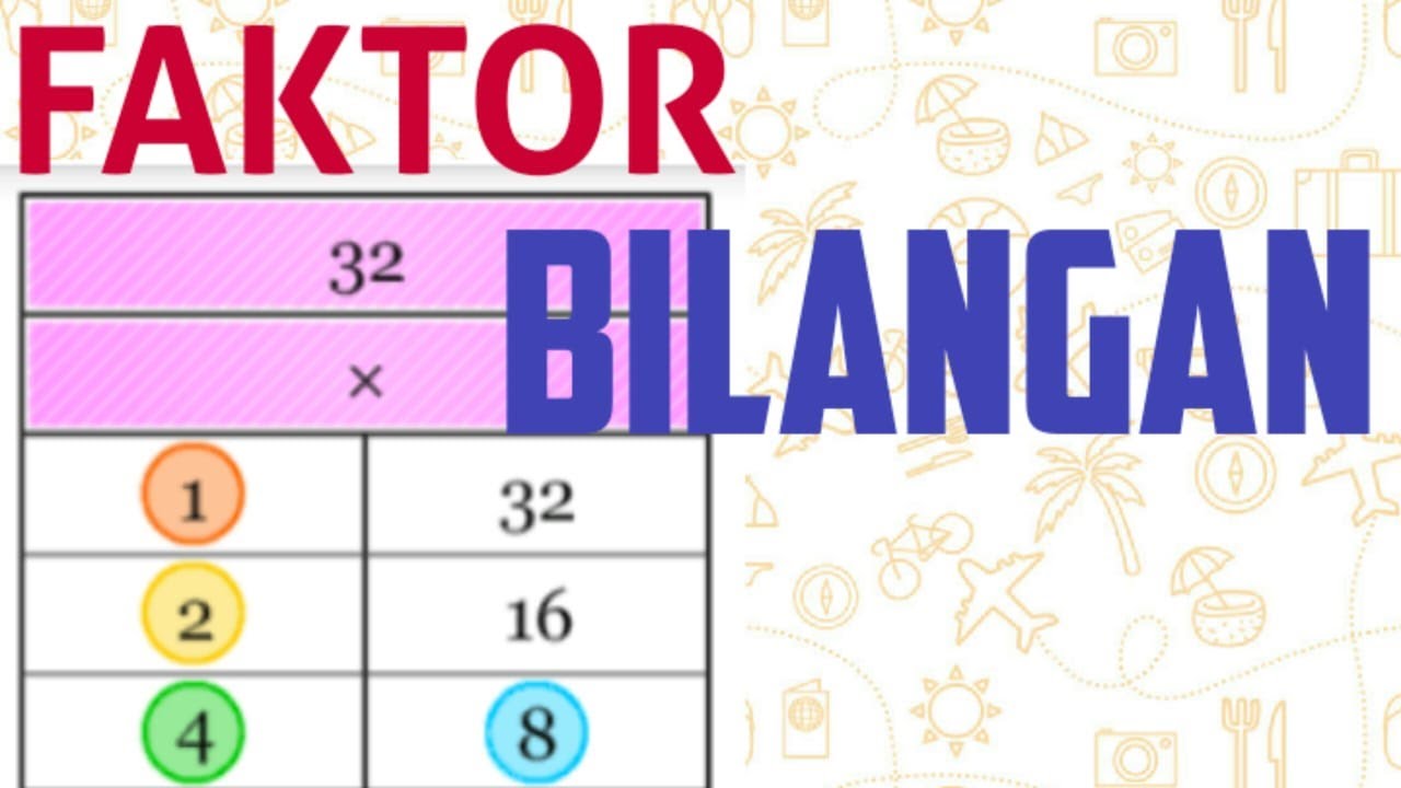 Faktor Bilangan Mulai Dari Dasar - YouTube