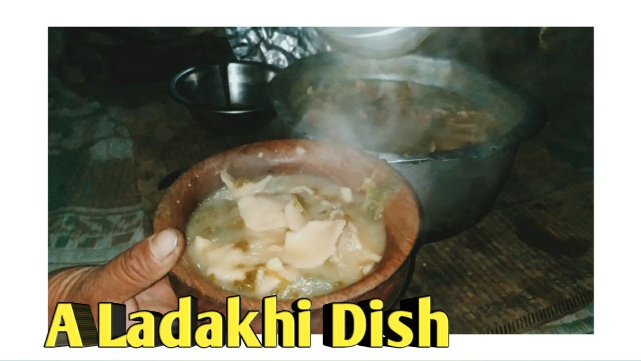 [Eng.Sub] My home Pathuk (local dish)/Thenthuk || ladakhi local dish ...