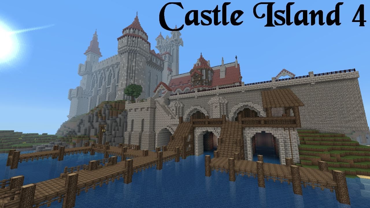 Minecraft - Castle Island Pt.4 - YouTube