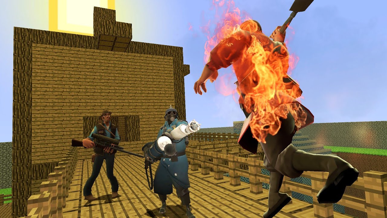 [TF2] Playing as a Pyro, during a battle - YouTube