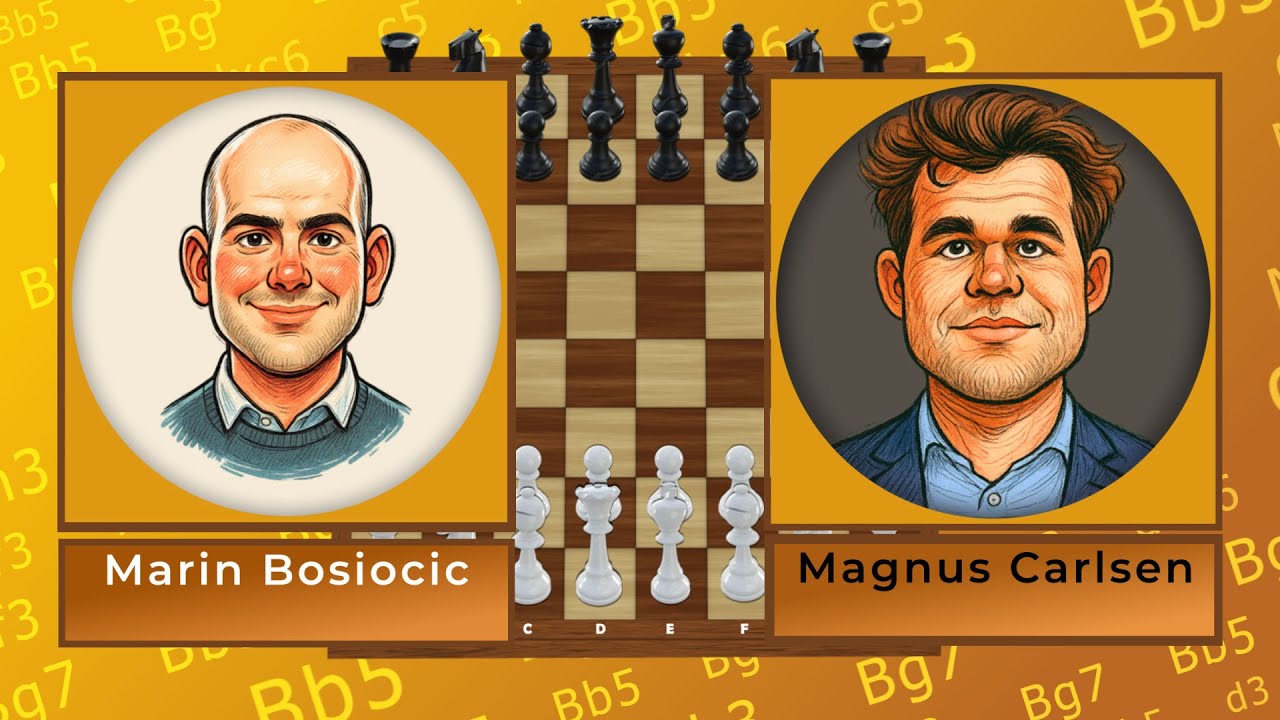 Marin Bosiocic 🤝 Magnus Carlsen - World Blitz 2018 #chessgame - YouTube