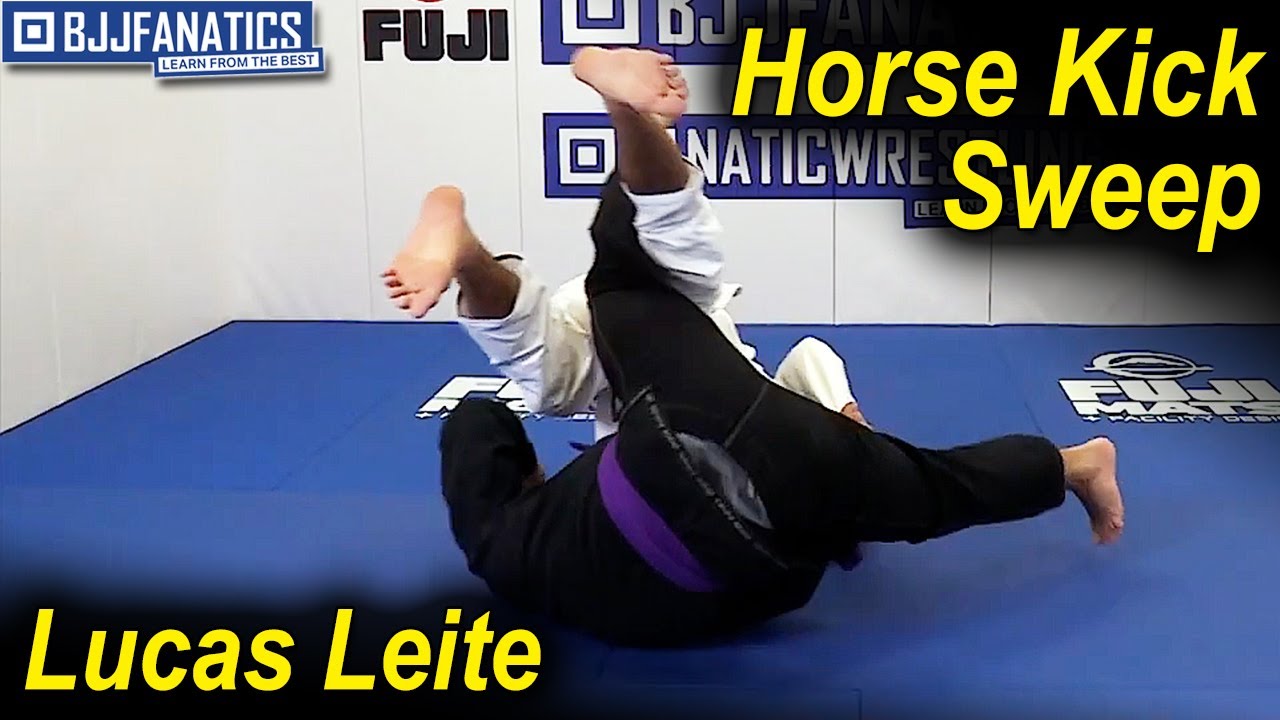 Horse Kick Sweep by Lucas Leite - YouTube