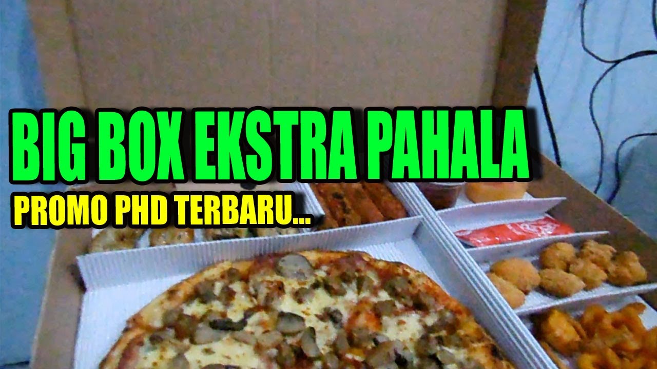 menu phd pizza big box ekstra pahala | KULINER SURABAYA - YouTube