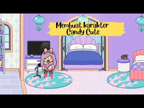 Cara membuat karakter Candy Cute - YouTube
