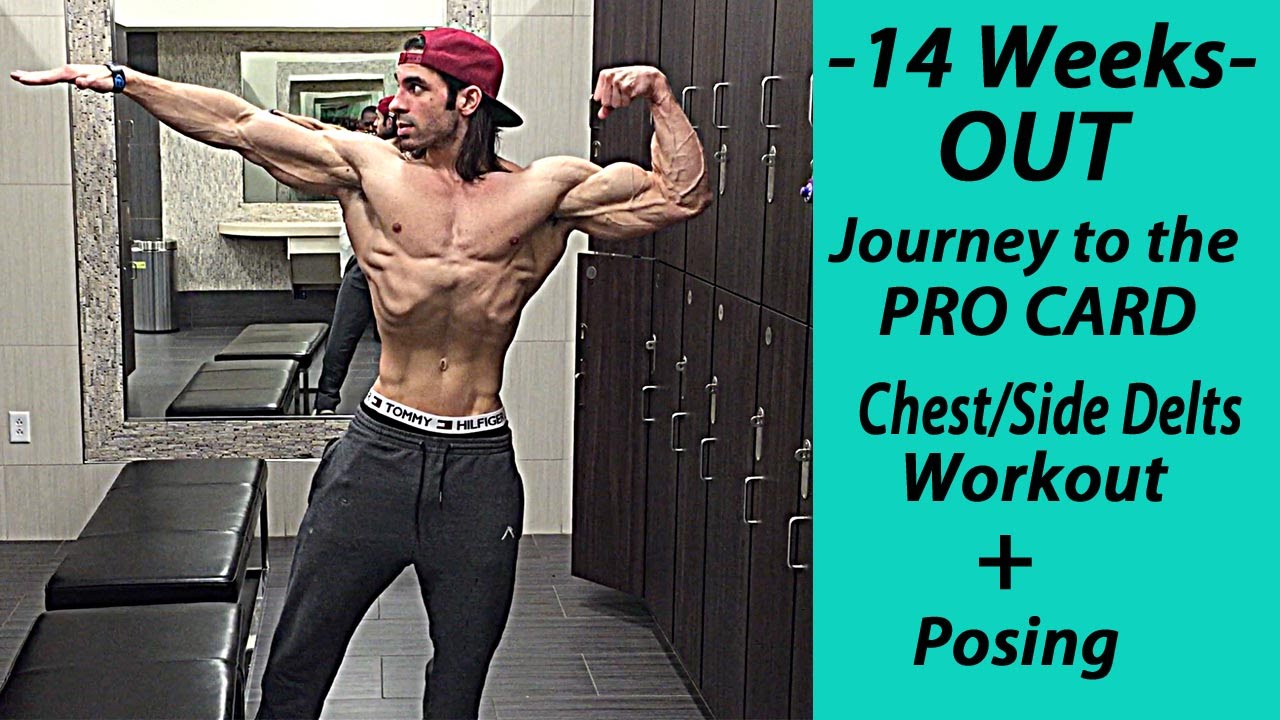 Corbin Pierson- 14 Weeks Out Chest/Side Delts Workout - YouTube