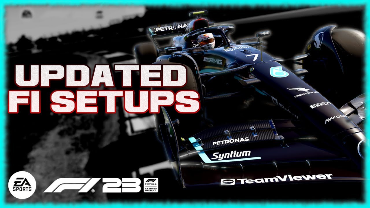 F1 23 Game All Updated F1 Car Setups Guide - YouTube