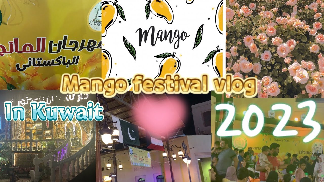 Mango 🥭 festival in Kuwait 🇰🇼 || amazing concert 🎵 || - YouTube