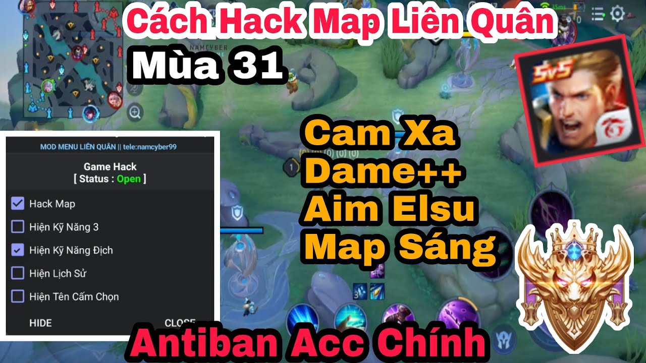 Hack Map Liên Quân | Cách Hack Map Liên Quân Mới Nhất Mùa 31 | Hack LQ ...