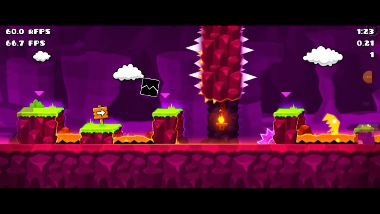vídeo completo fingerdash 100 % completo 1 moneda 🪙 - YouTube