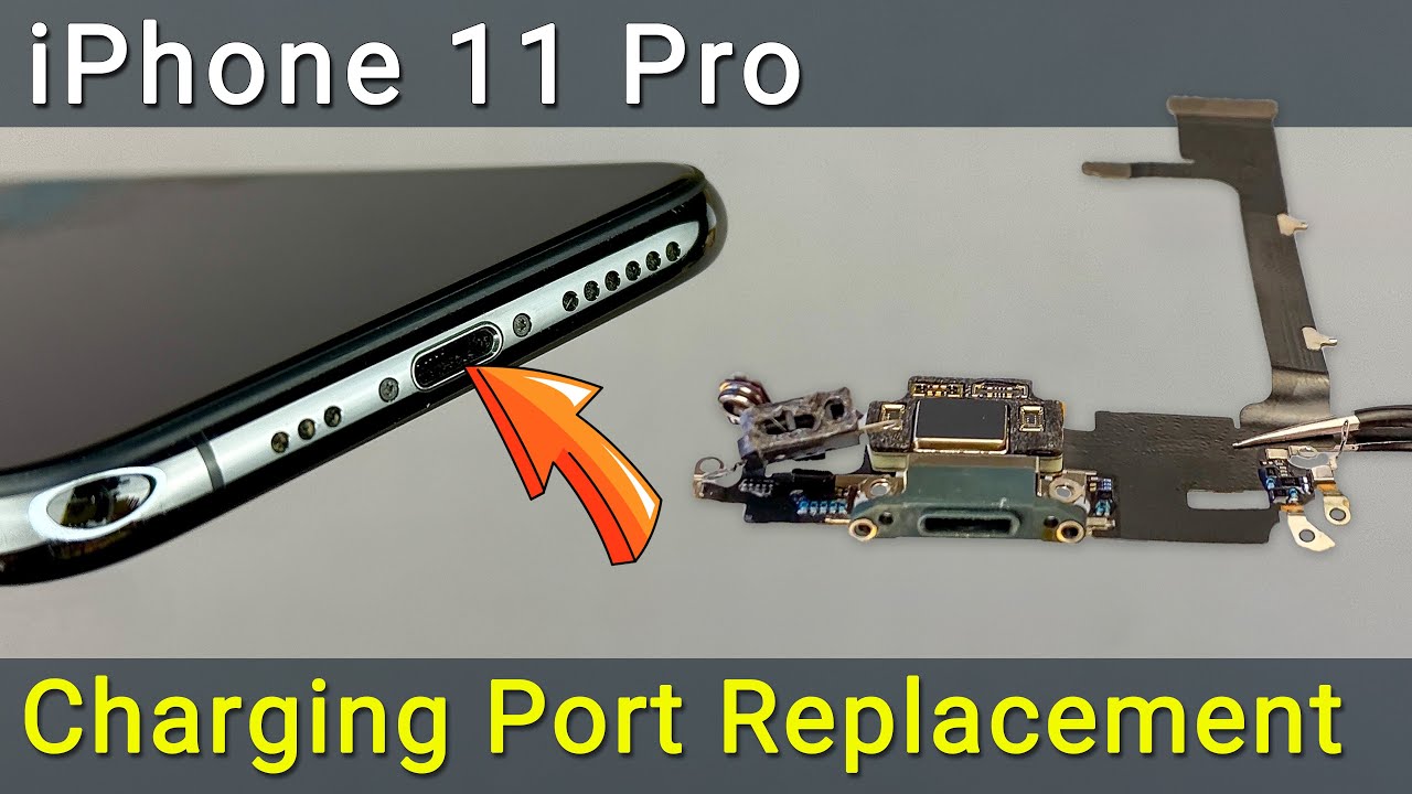How to Fix iPhone 11 Pro Not Charging After Water Exposure | Lightning ...
