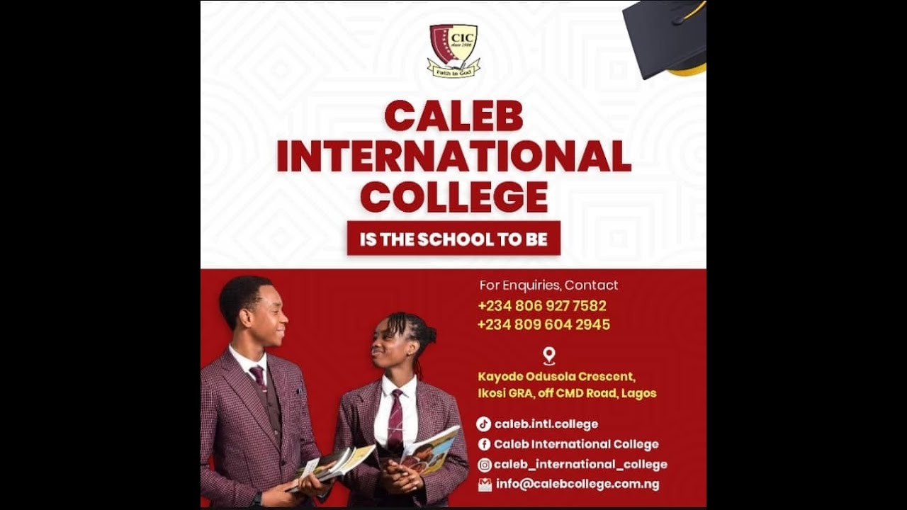 Caleb International College Students' Fellowship - YouTube