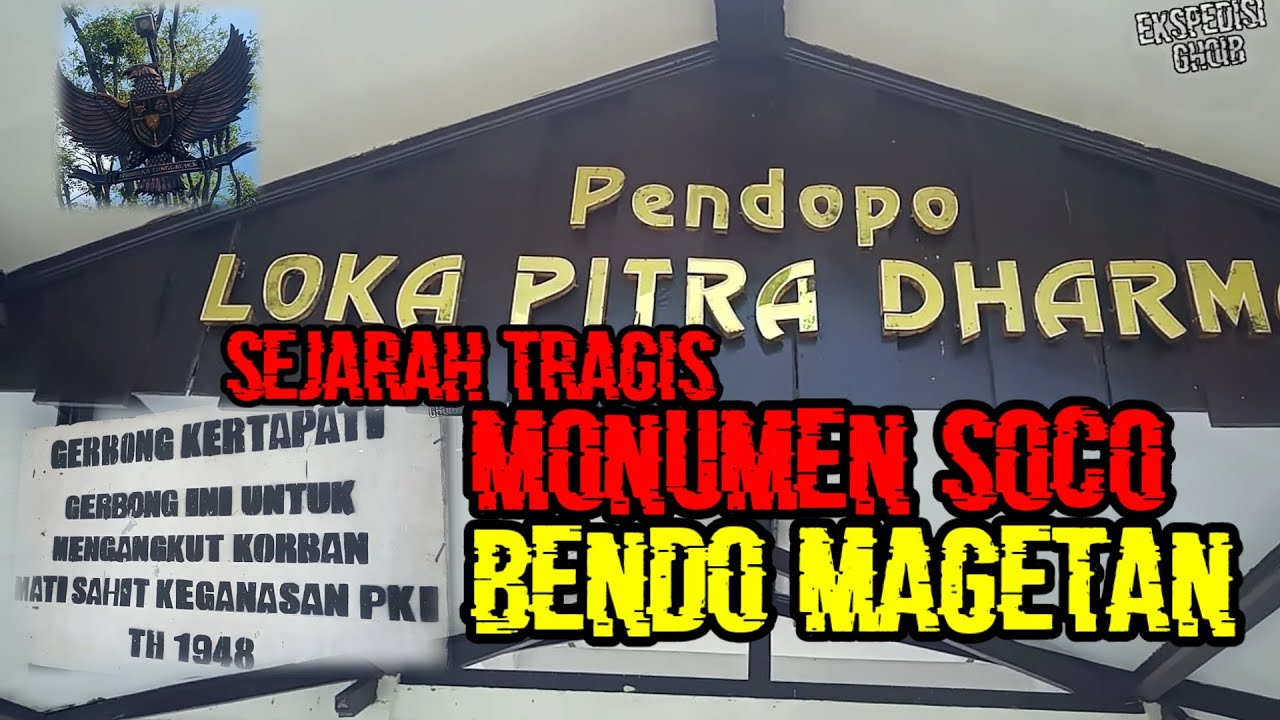 🔴 SEJARAH TRAGIS DI MONUMEN SOCO BENDO MAGETAN JAWA TIMUR - YouTube