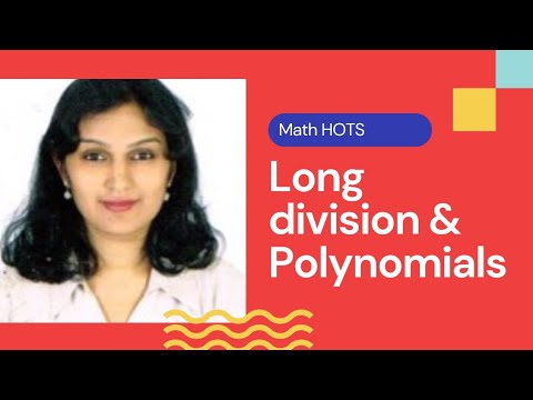 Math HOTS polynomial & Long division problem - YouTube