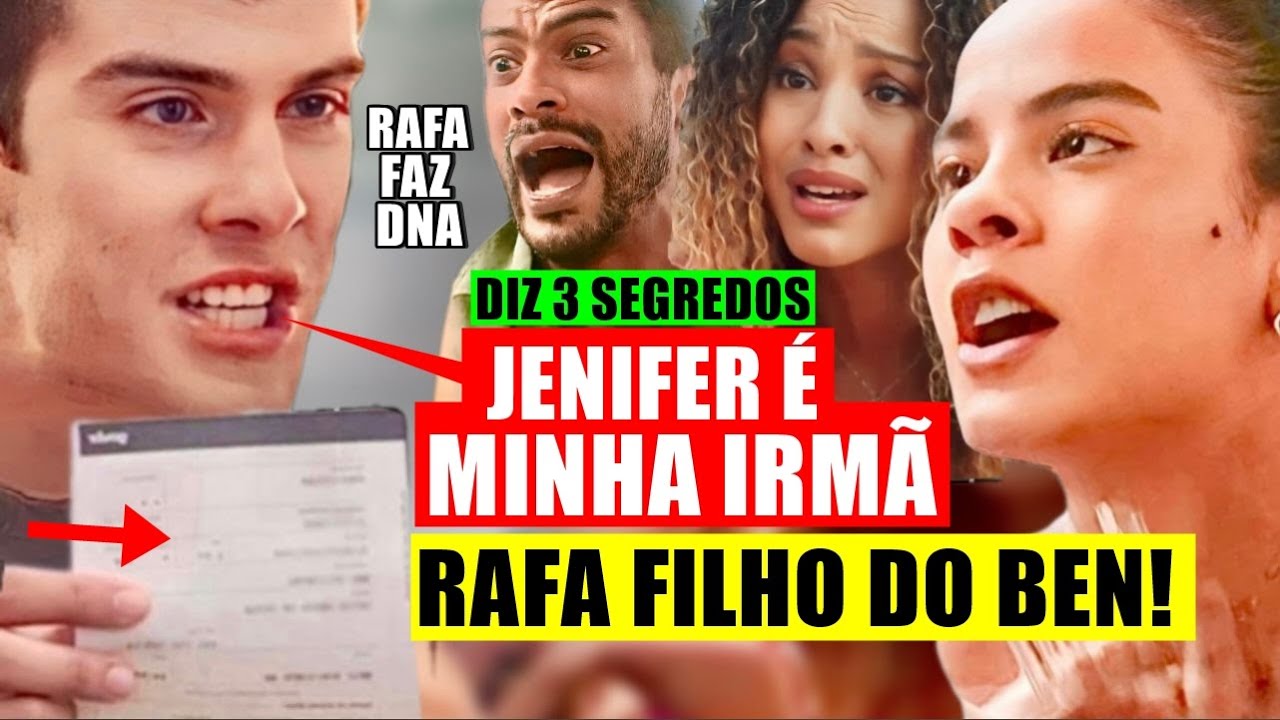 VAI NA FÉ - Jenifer IRMÃ DO RAFA! exame de dna REVELA que Rafa é filho ...