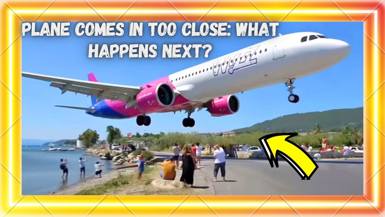 Plane Almost Hits People | Airplane Pilot Flies Too Low |Air Crashes ...