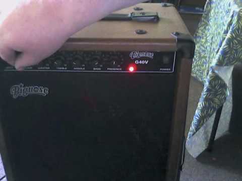 Pignose G40V Demo - YouTube