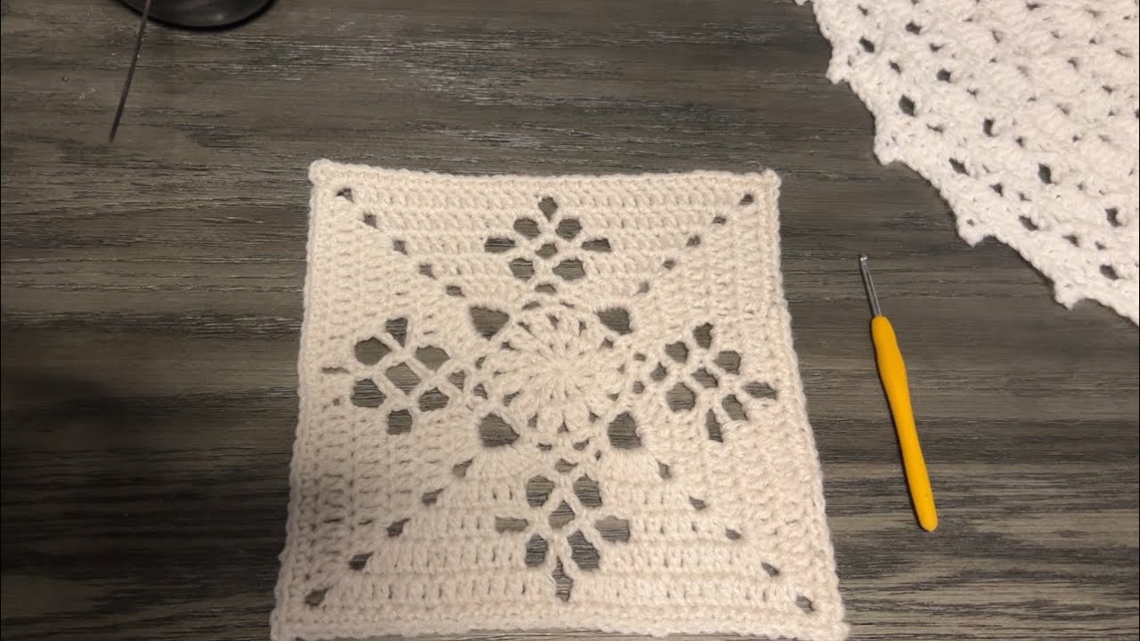 Victorian Lattice Square Pattern Crochet Youtube